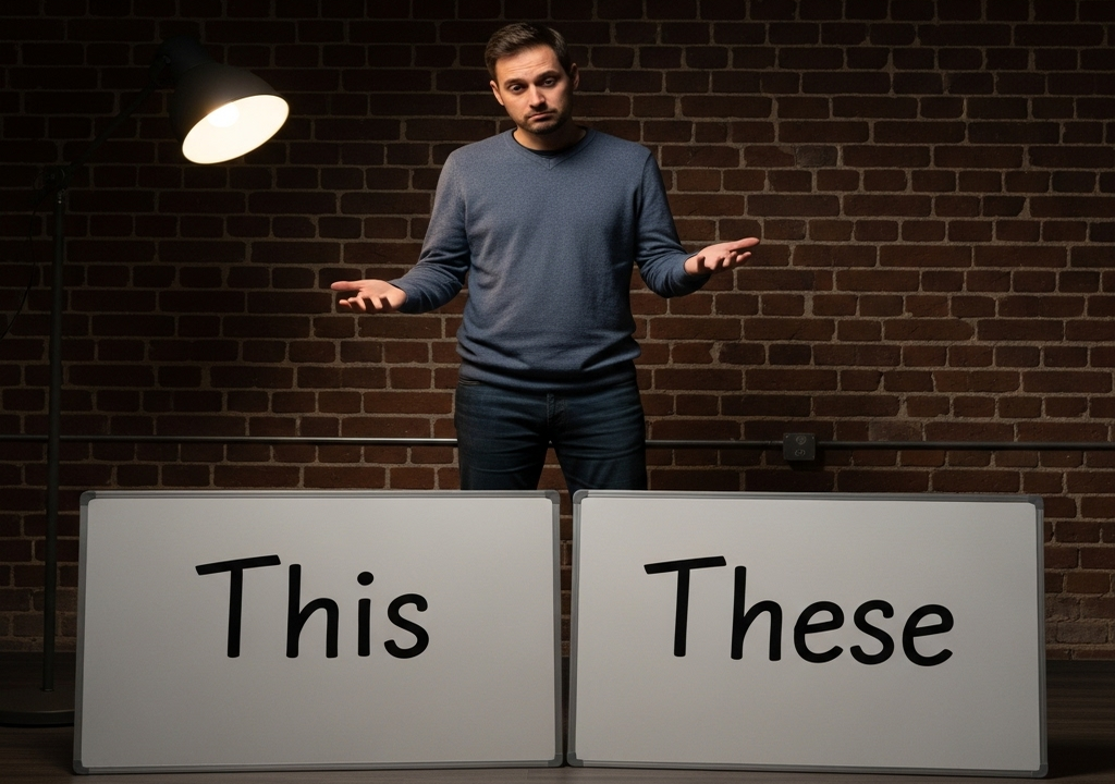 This e these: qual è la differenza tra i due pronomi?